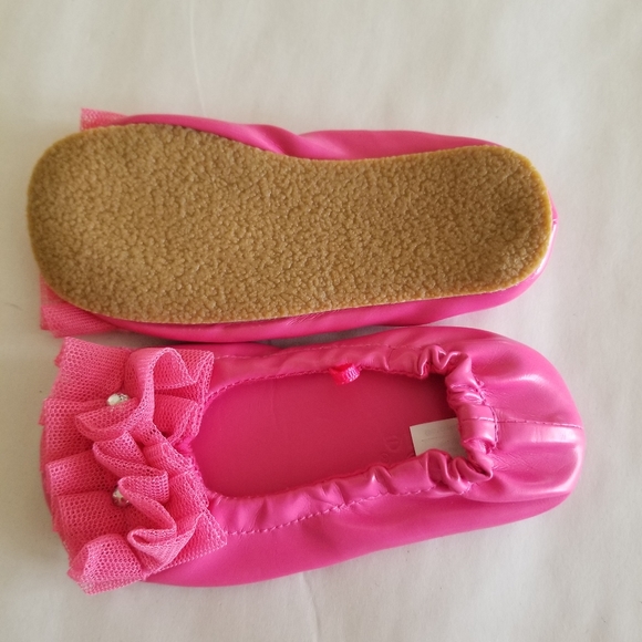 Mud Pie | Shoes | New Mud Pie Pink Ballet Slippers 218 Month | Poshmark